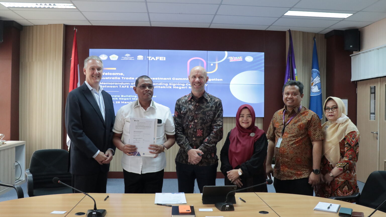 Polmed Jalin Kerjasama Internasional - Politeknik Negeri Medan